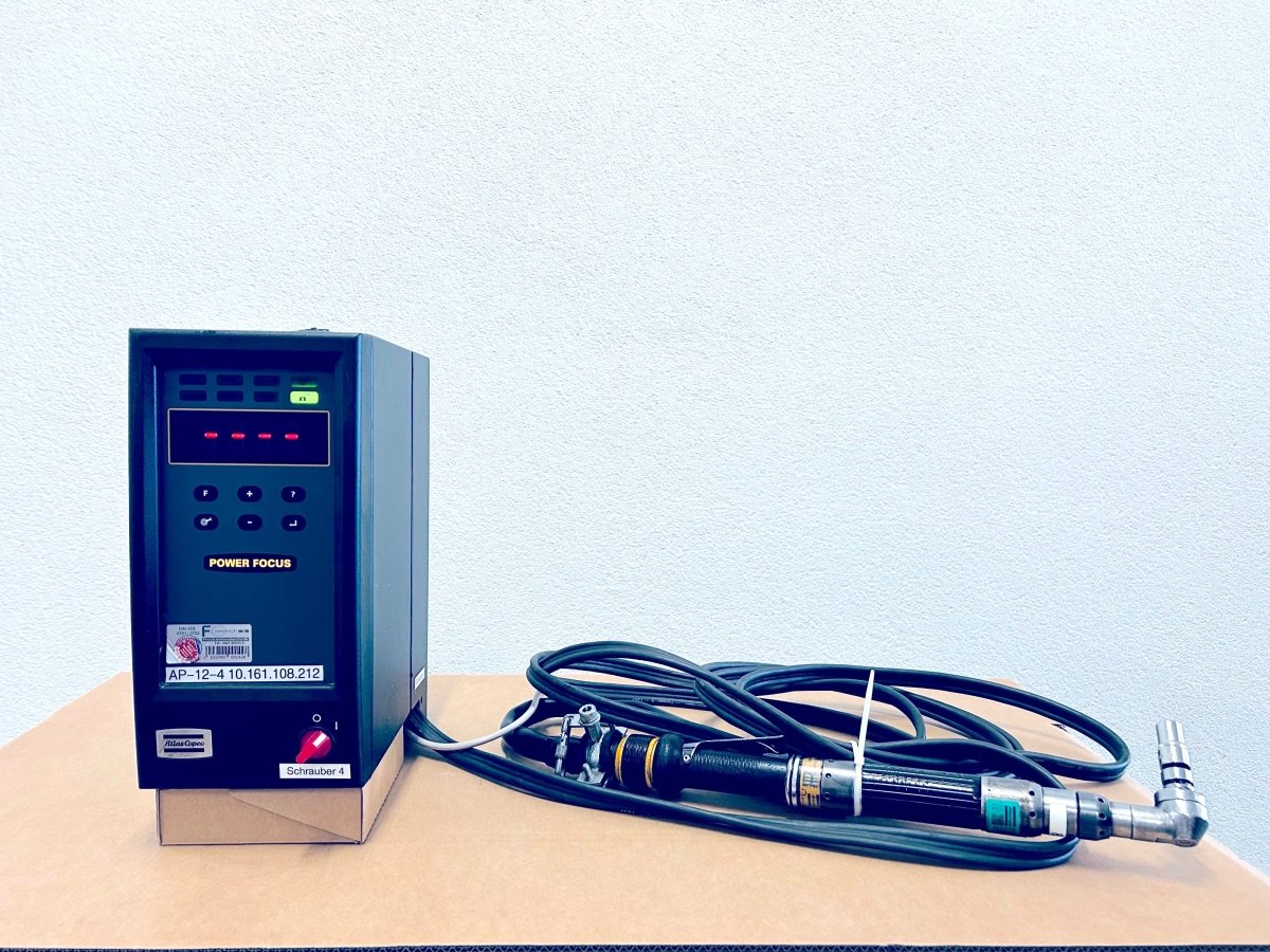 Power Focus PF4000-C-HW control unit with ETV S7-50-10-CTADS screwdriv