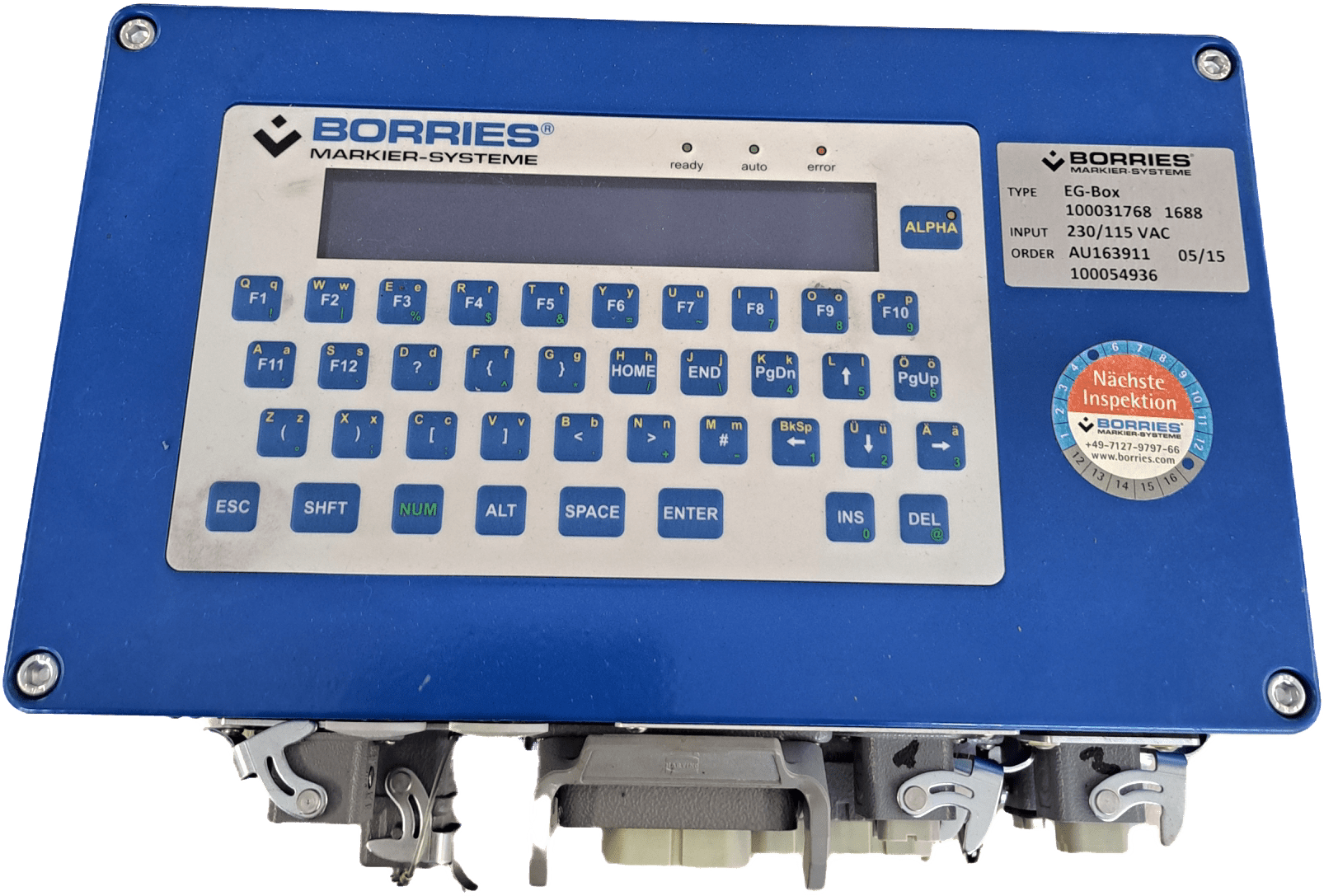 Borries marking systems EG-Box 100031768/1688 - KLEMA Maschinenhandel