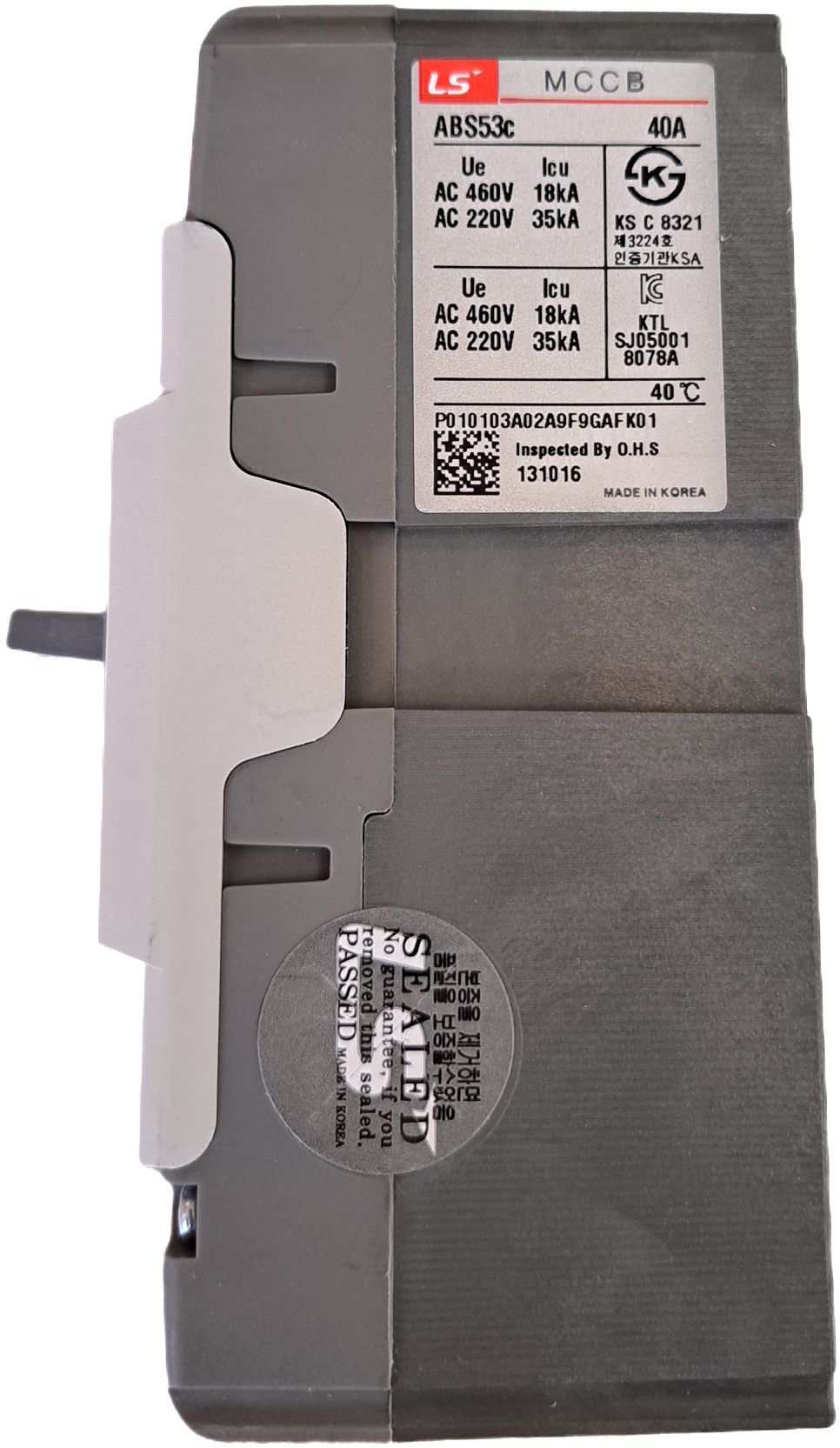 Metasol ABS 53C Kompaktleistungsschalter – Klenk Maschinenhandel