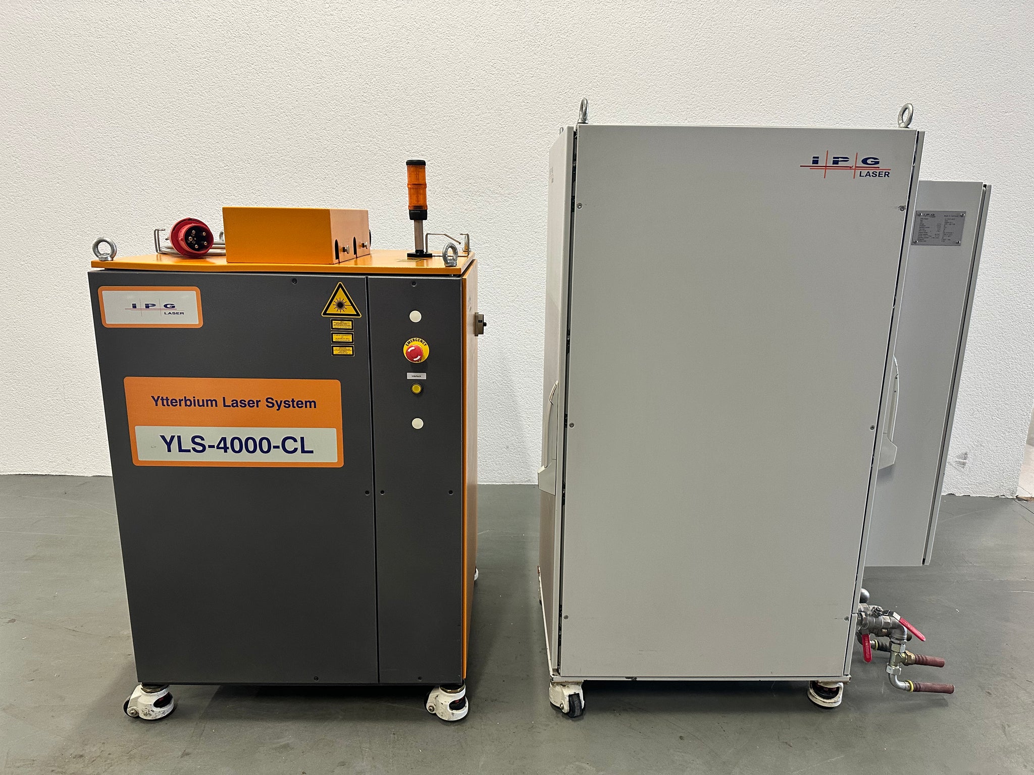 IPG Laser GmbH YLS-4000-S2T-CL 4 kW laser with cooling unit - KLEMA ...