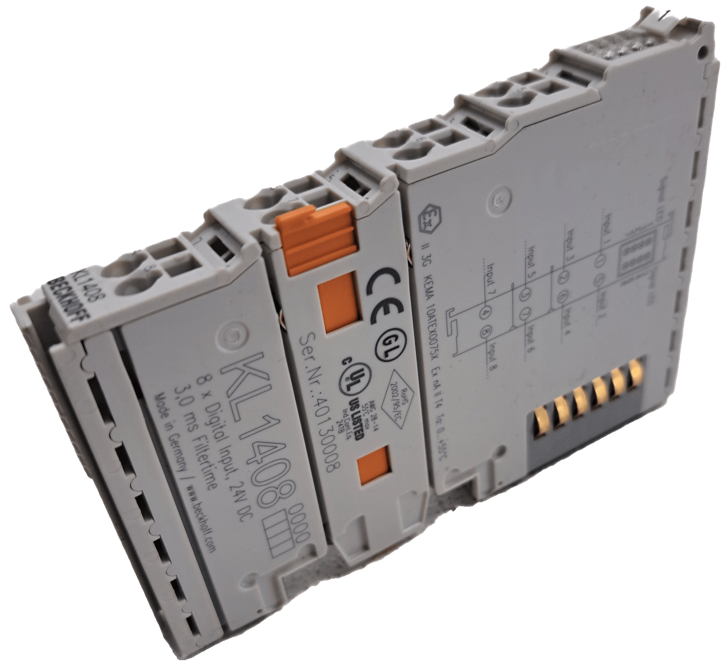 Beckhoff Bus Terminal, 8-channel digital input KL1408 - KLEMA ...