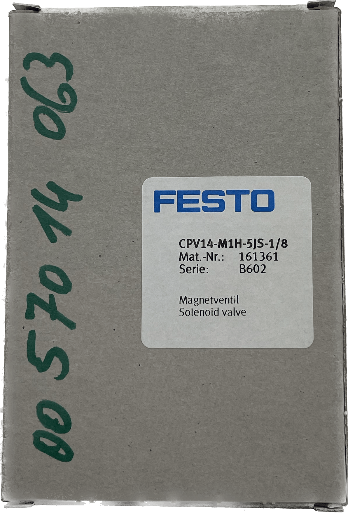 Festo solenoid valve CPV14-M1H-5JS-1/8 - KLEMA Maschinenhandel