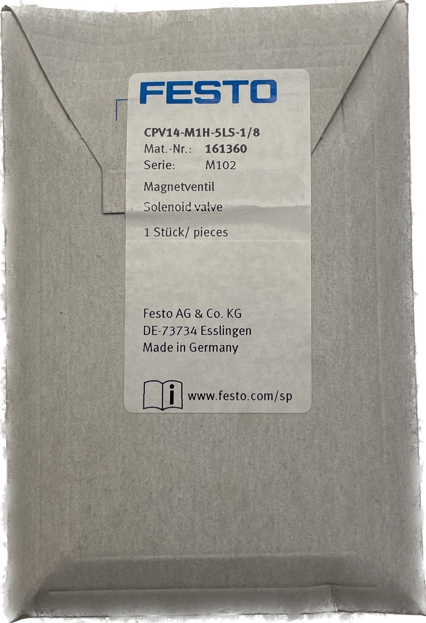 Festo solenoid valve CPV14-M1H-5LS-1/8 - KLEMA Maschinenhandel