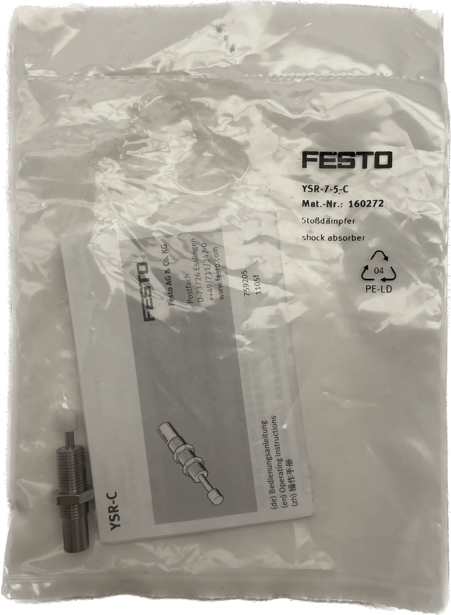 Festo shock absorber YSR-7-5-C - KLEMA Maschinenhandel