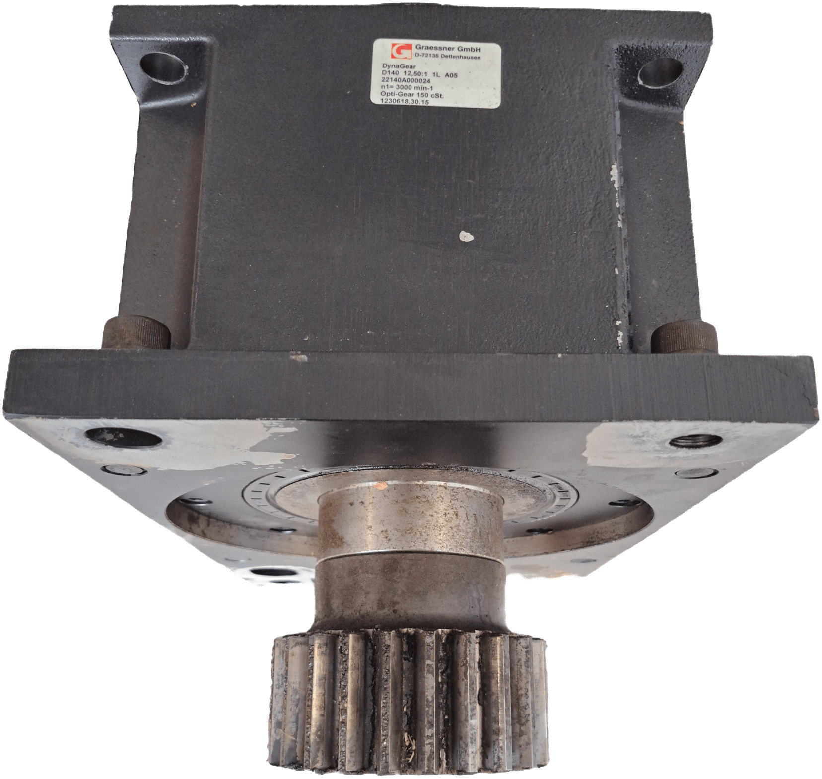 Graessner GmbH DynaGear D140 12.5:1 1L A05 - KLEMA Maschinenhandel