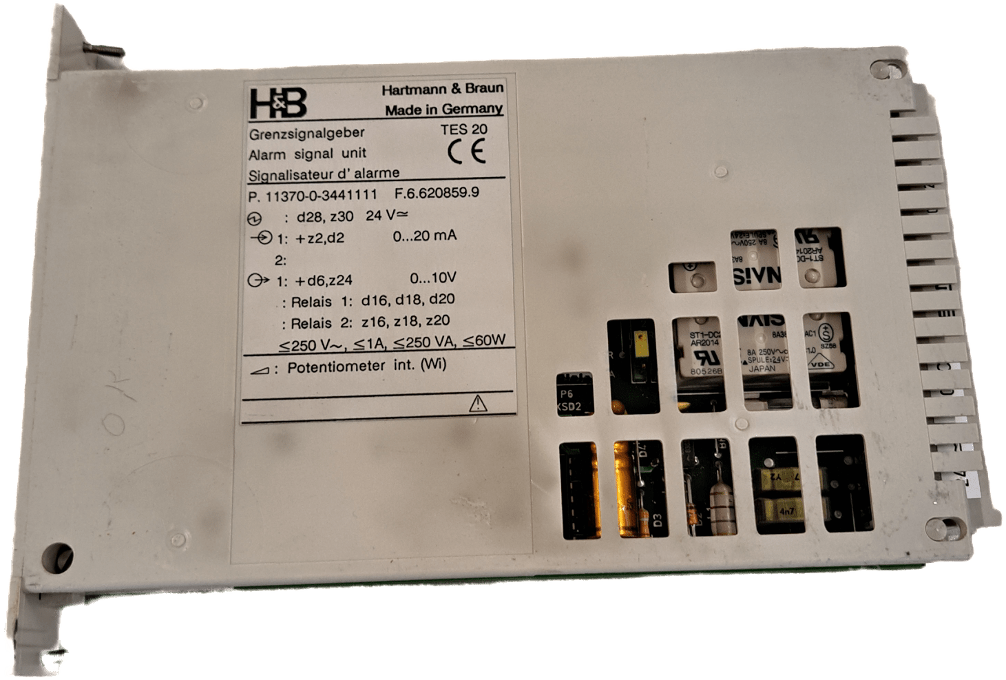 Hartmann & Braun Grenzsignalgeber TES 20 - KLEMA Maschinenhandel