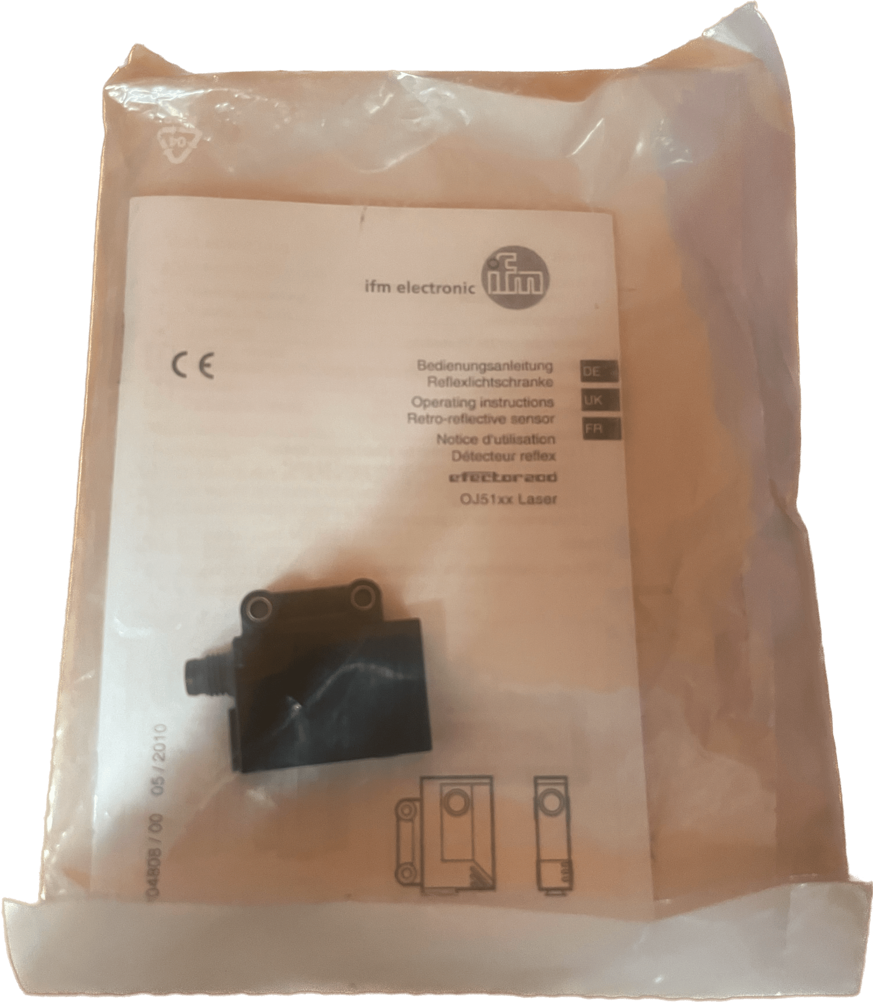 IFM efector200 Laser-reflexlichtschranke OJ5136 - KLEMA Maschinenhandel