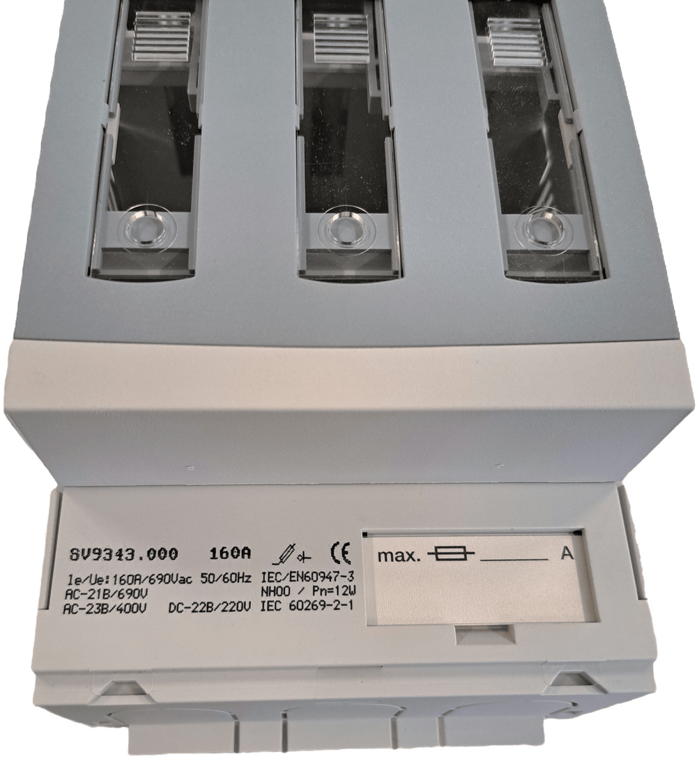 Rittal NH-Sicherungslasttrenner Gr. 00 SV 9343.000 - KLEMA Maschinenhandel