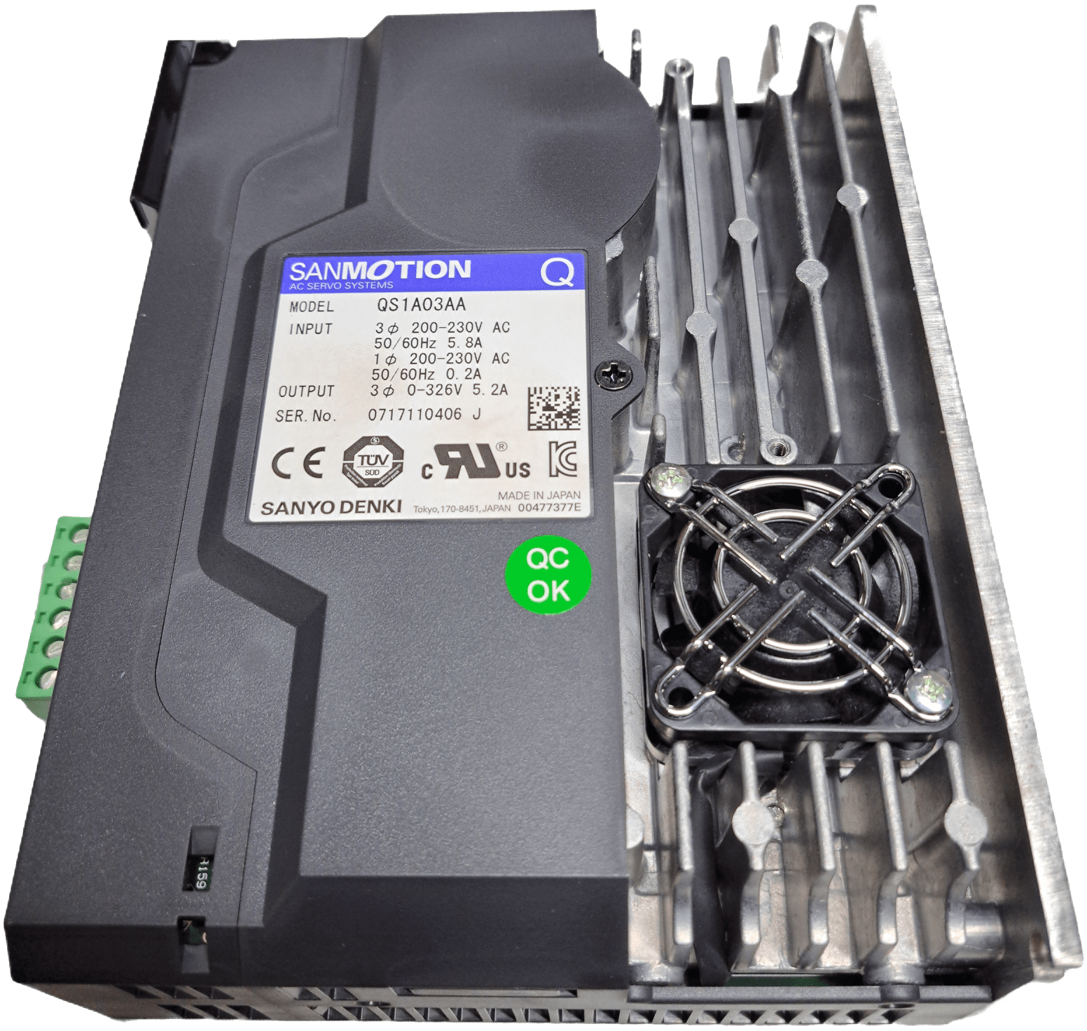 Sanmotion / Sanyo Denki QS1A03AA - KLEMA Maschinenhandel