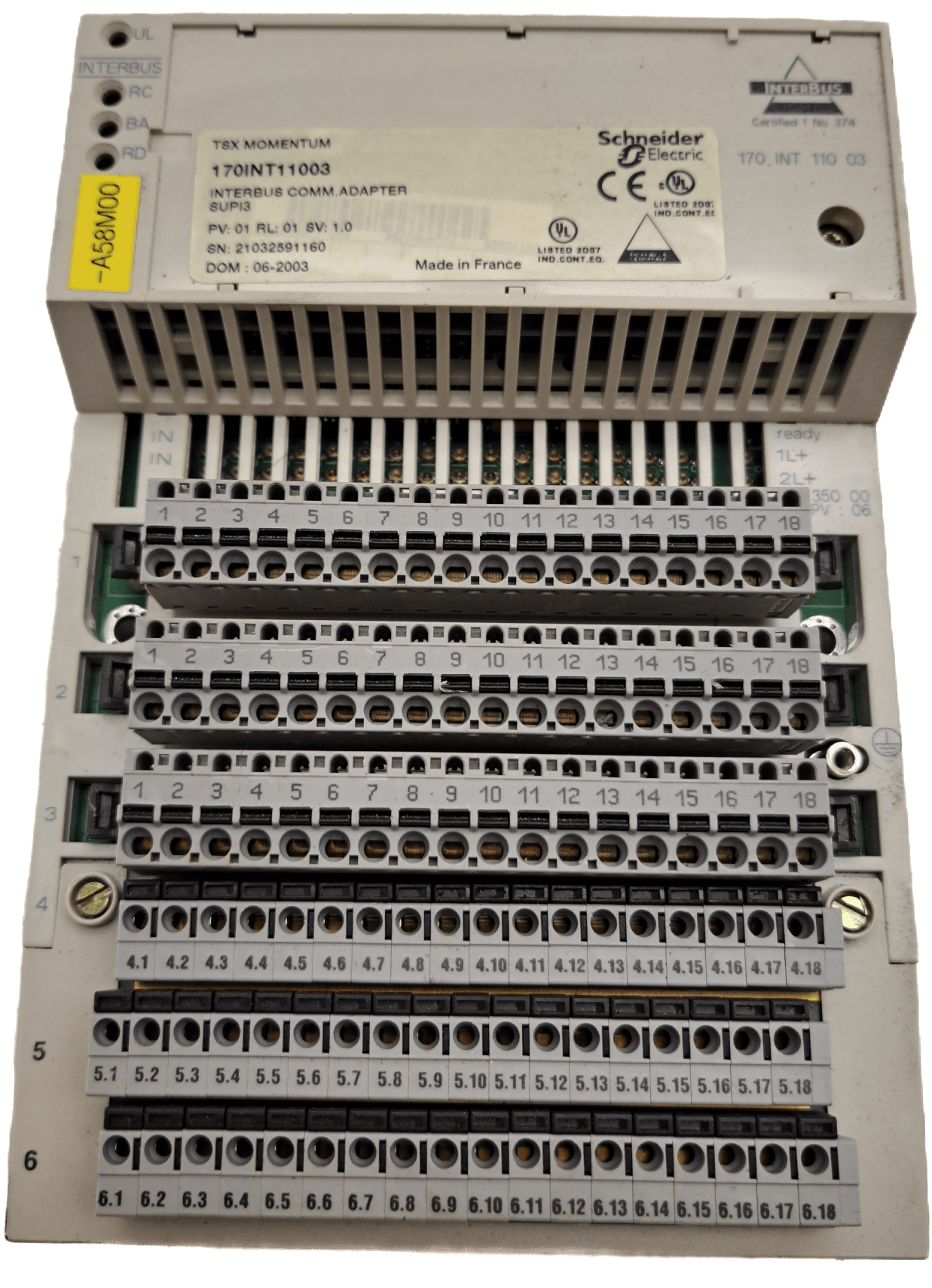 Schneider Electric Interbus communication adapter Su - KLEMA ...
