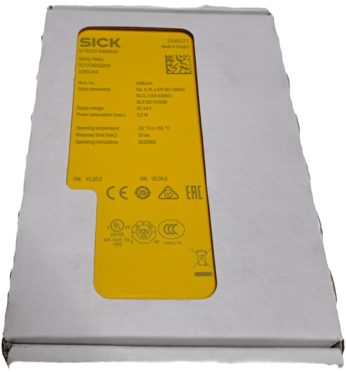 Sick safety switching devices RLY3-OSSD200 - KLEMA Maschinenhandel