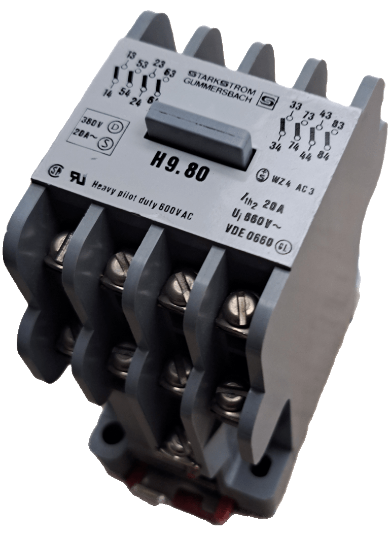 Starkstrom Gummersbach Leistungsschütz H9.80 - KLEMA Maschinenhandel